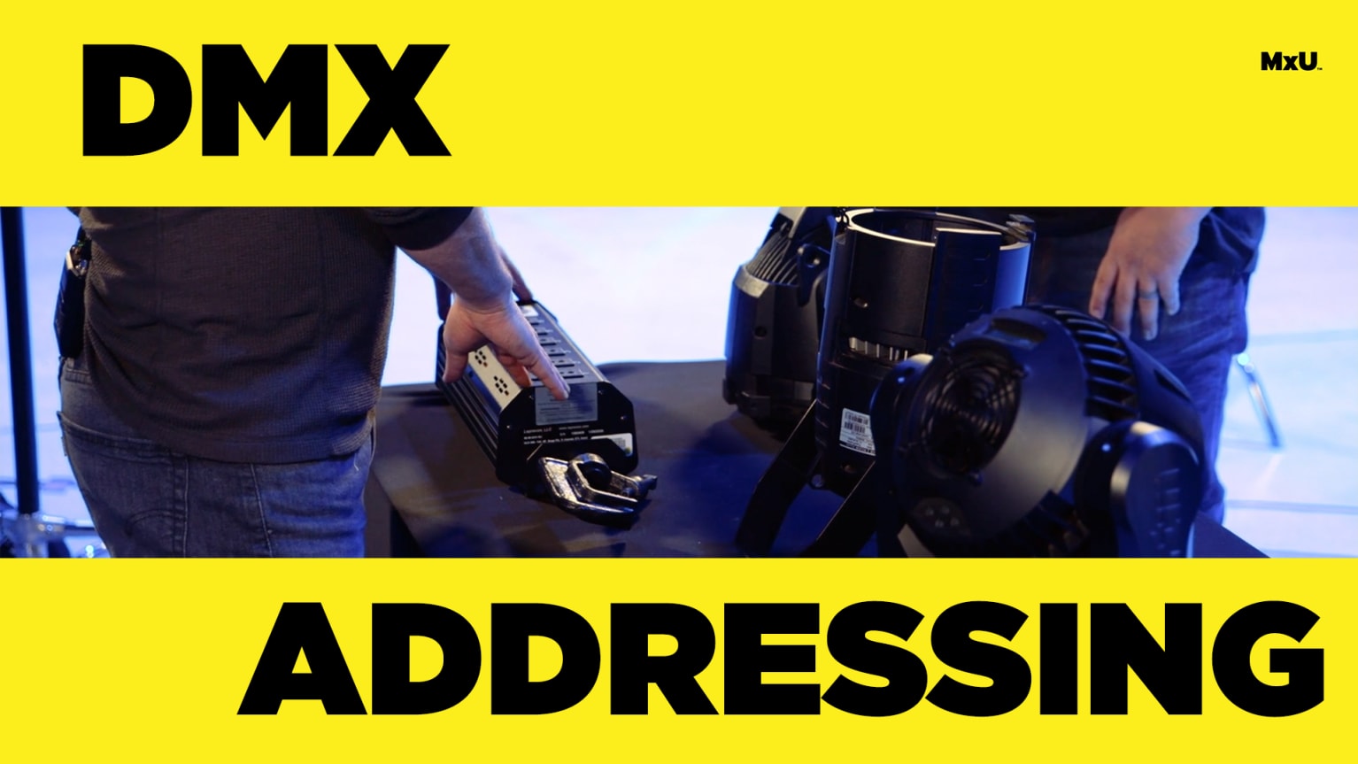 DMX Addressing - MxU