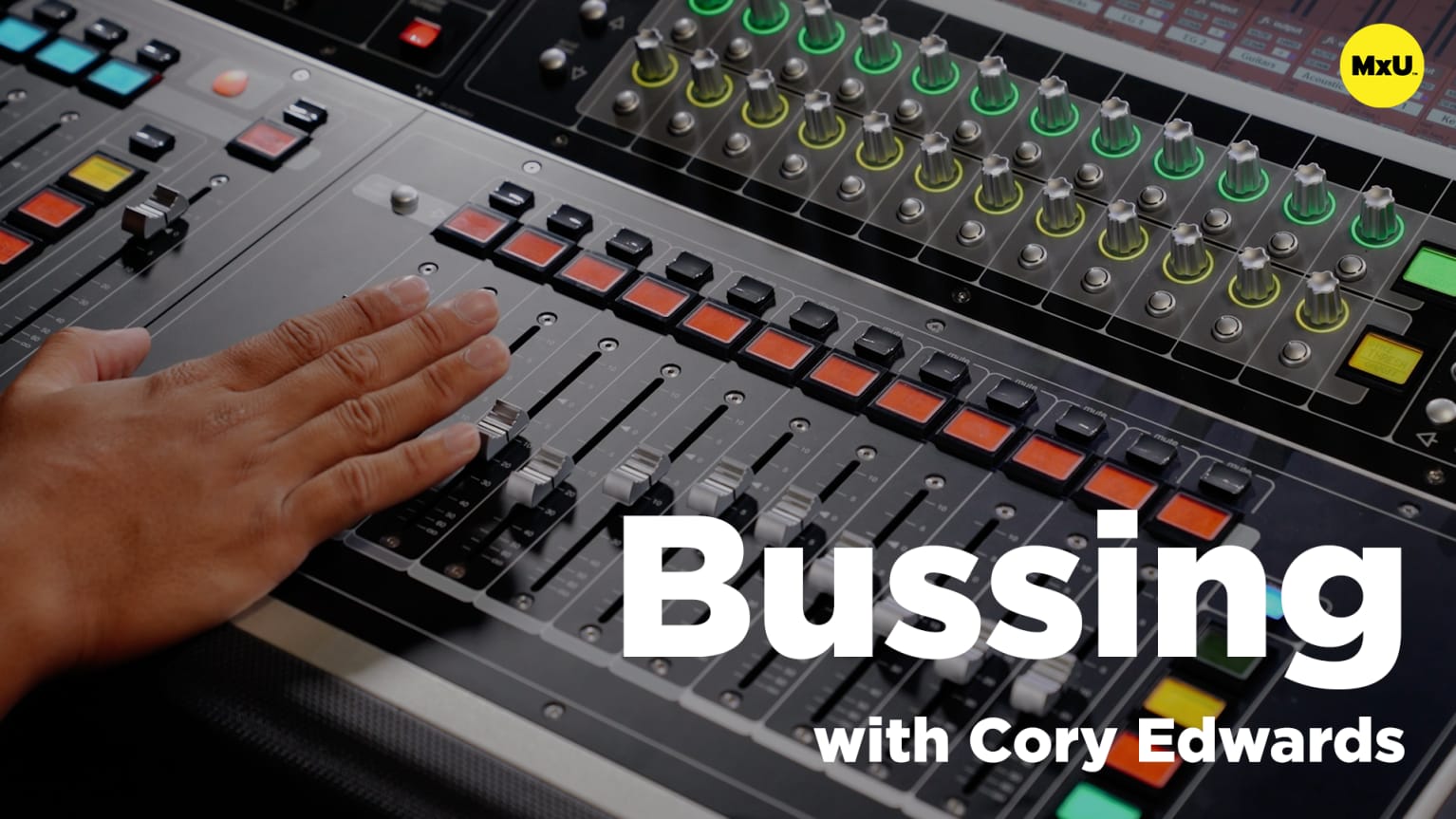 Bussing with Cory Edwards - MxU