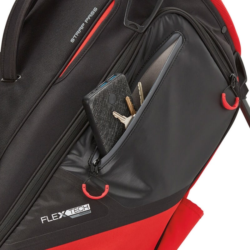 TaylorMade Golf 2022 Flextech Crossover Stand Bag, Red/Black - The ...