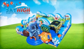 USA | Spongebob Obstacle Rentals | Sky High Party Rentals